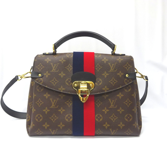 Louis Vuitton | Bags | Louis Vuitton Georges Bag 2way Monogram Brown ...